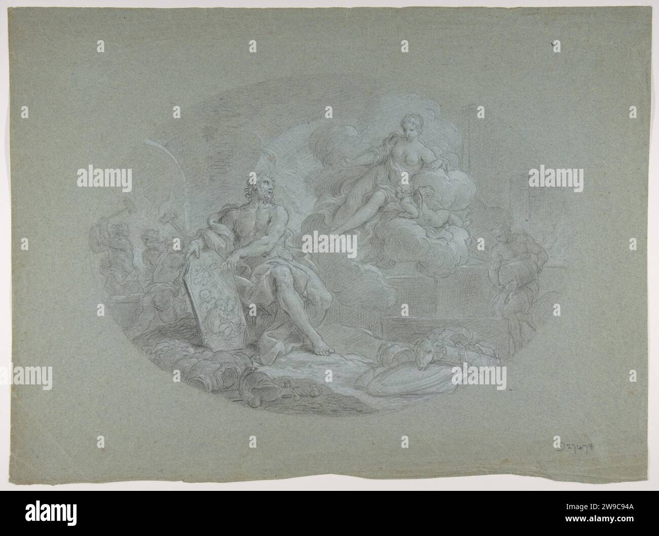 Venus in the Forge of Vulcan (Aeneid VIII: 370 ff) 1965 by Stefano ...