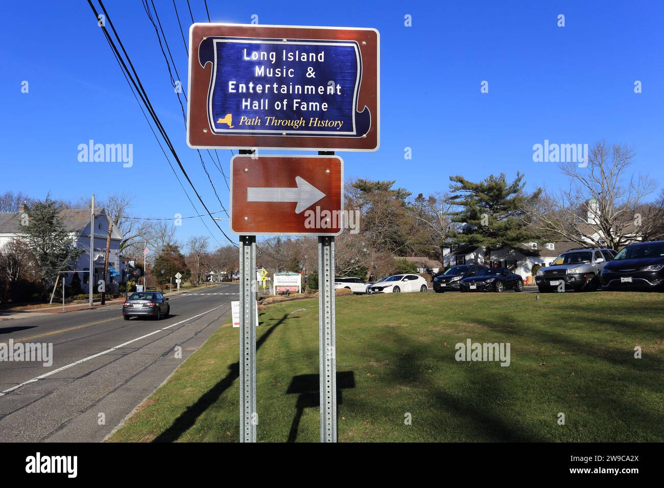 Sign for Long Island Music and Entertainment Hall of Fame Stony Brook ...