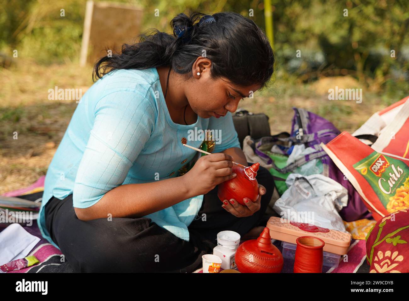 Village haat hi-res stock photography and images - Alamy