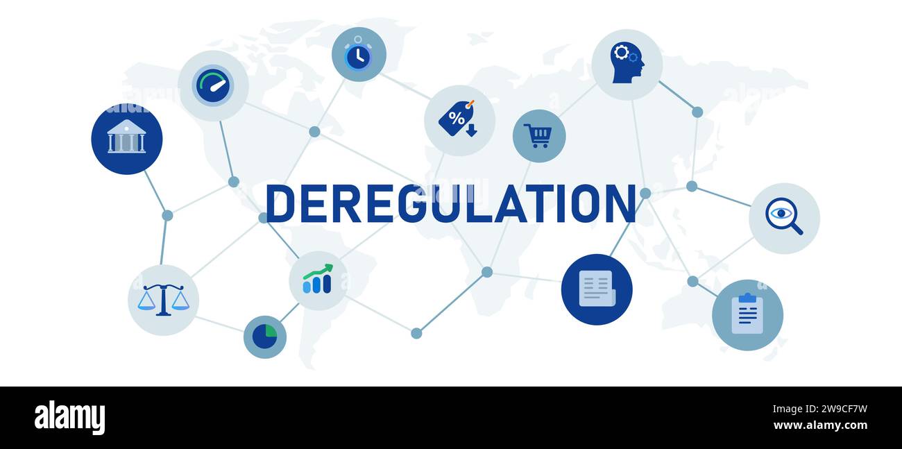 deregulation exchange rules government for industry business with ...