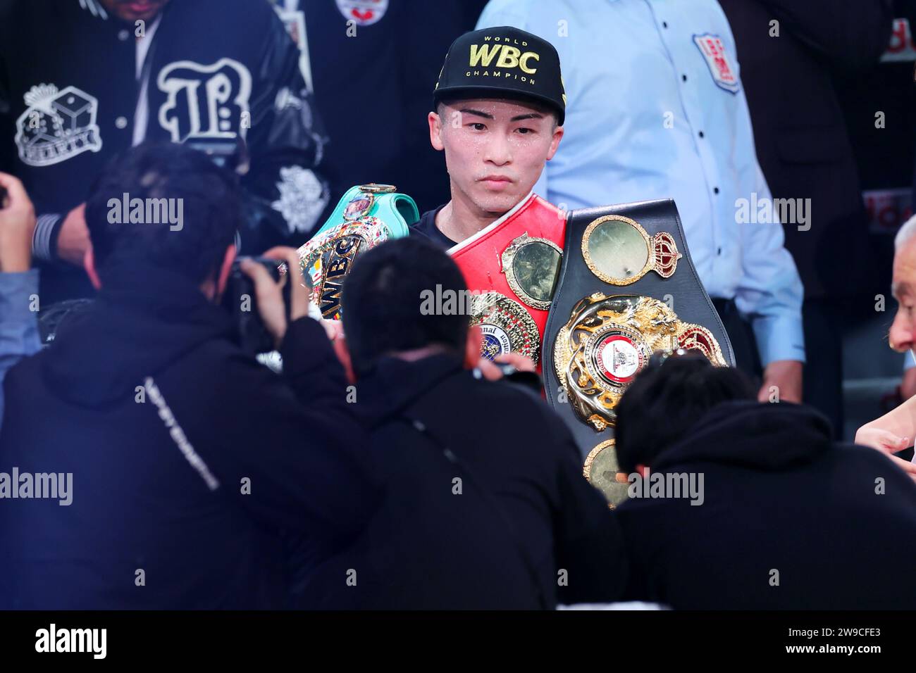 Tokyo, Japan. 26th Dec, 2023. Naoya Inoue (JPN) Boxing : The WBA, WBC, WBO and IBF world super ...