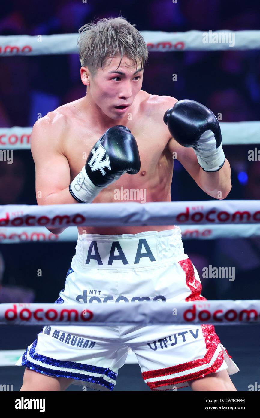 Tokyo, Japan. 26th Dec, 2023. Naoya Inoue (JPN) Boxing : The WBA, WBC ...