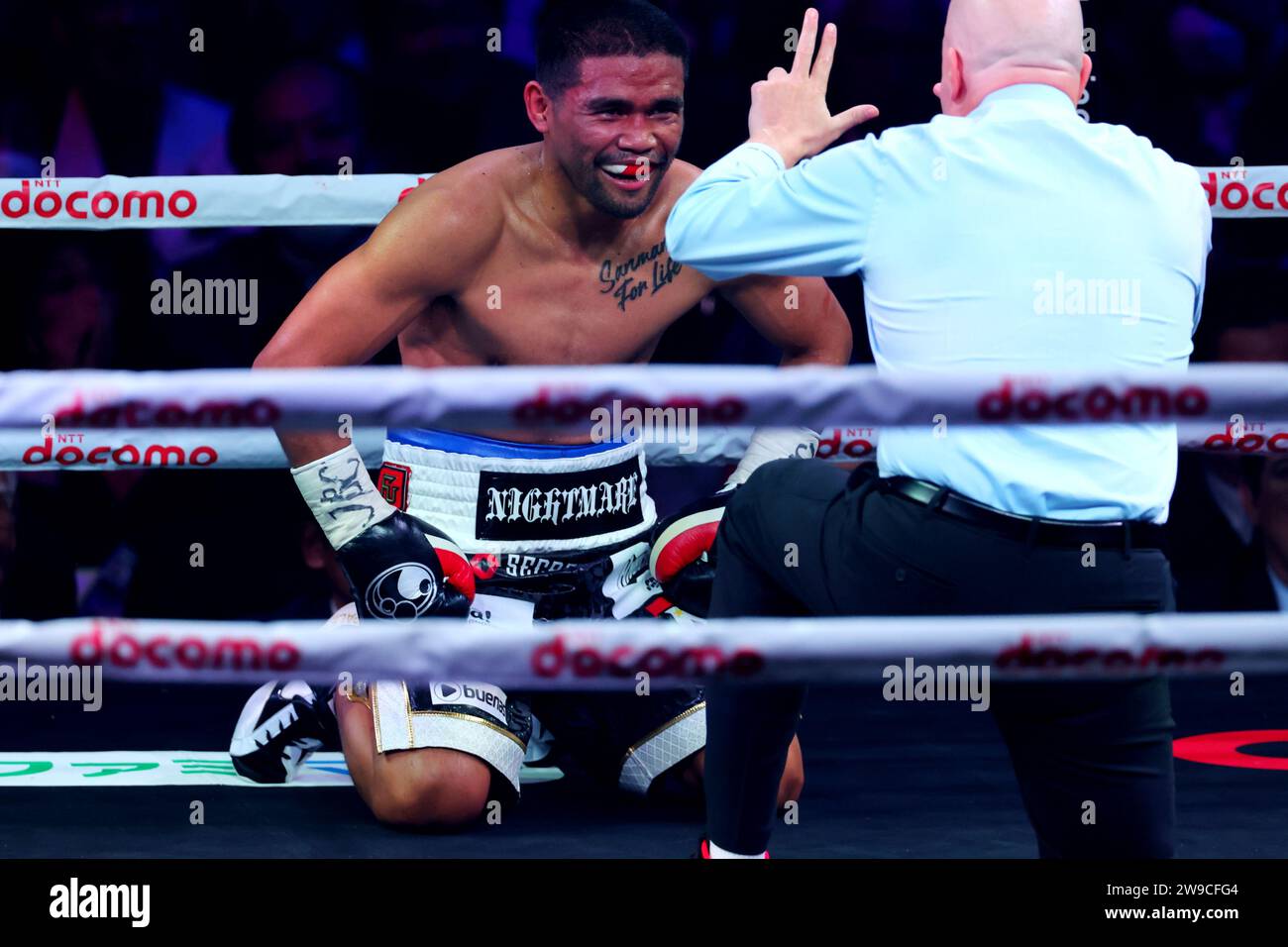 Tokyo, Japan. 26th Dec, 2023. Marlon Tapales (PHI) Boxing : The WBA, WBC, WBO and IBF world ...