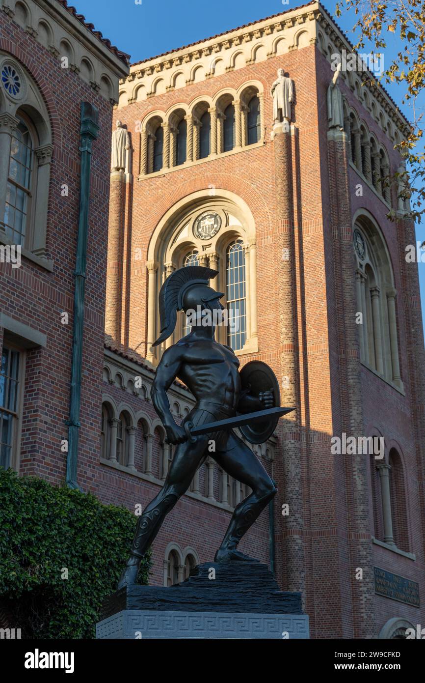 Trojan statue usc hi-res stock photography and images - Alamy