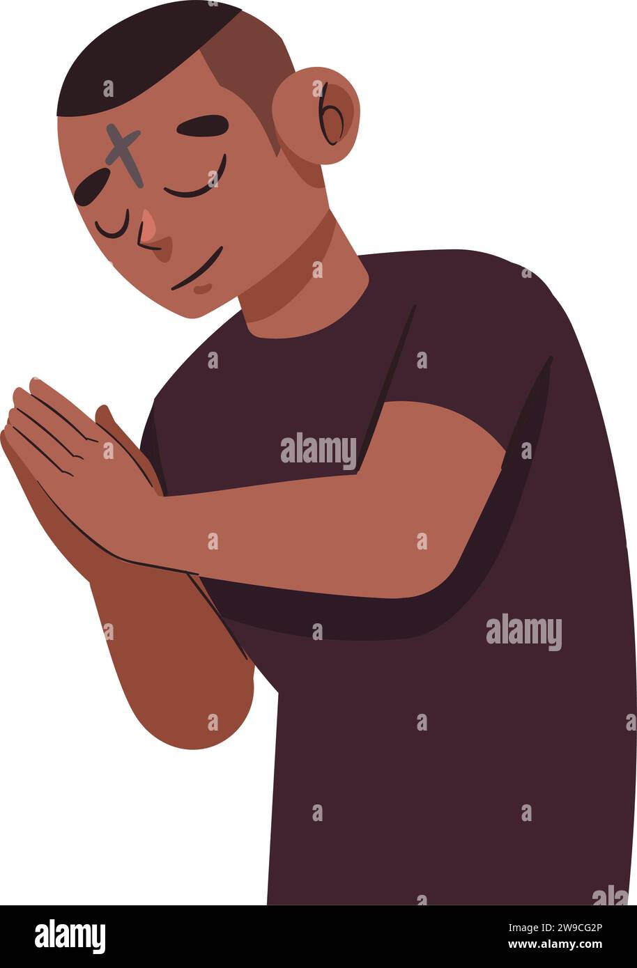 ash wednesday celebration Stock Vector Image & Art - Alamy