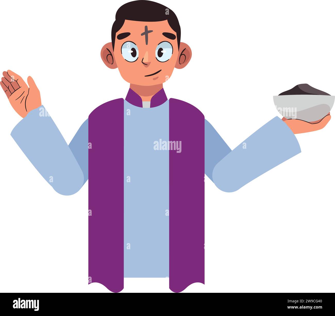 Lent priest Stock Vector Images - Alamy