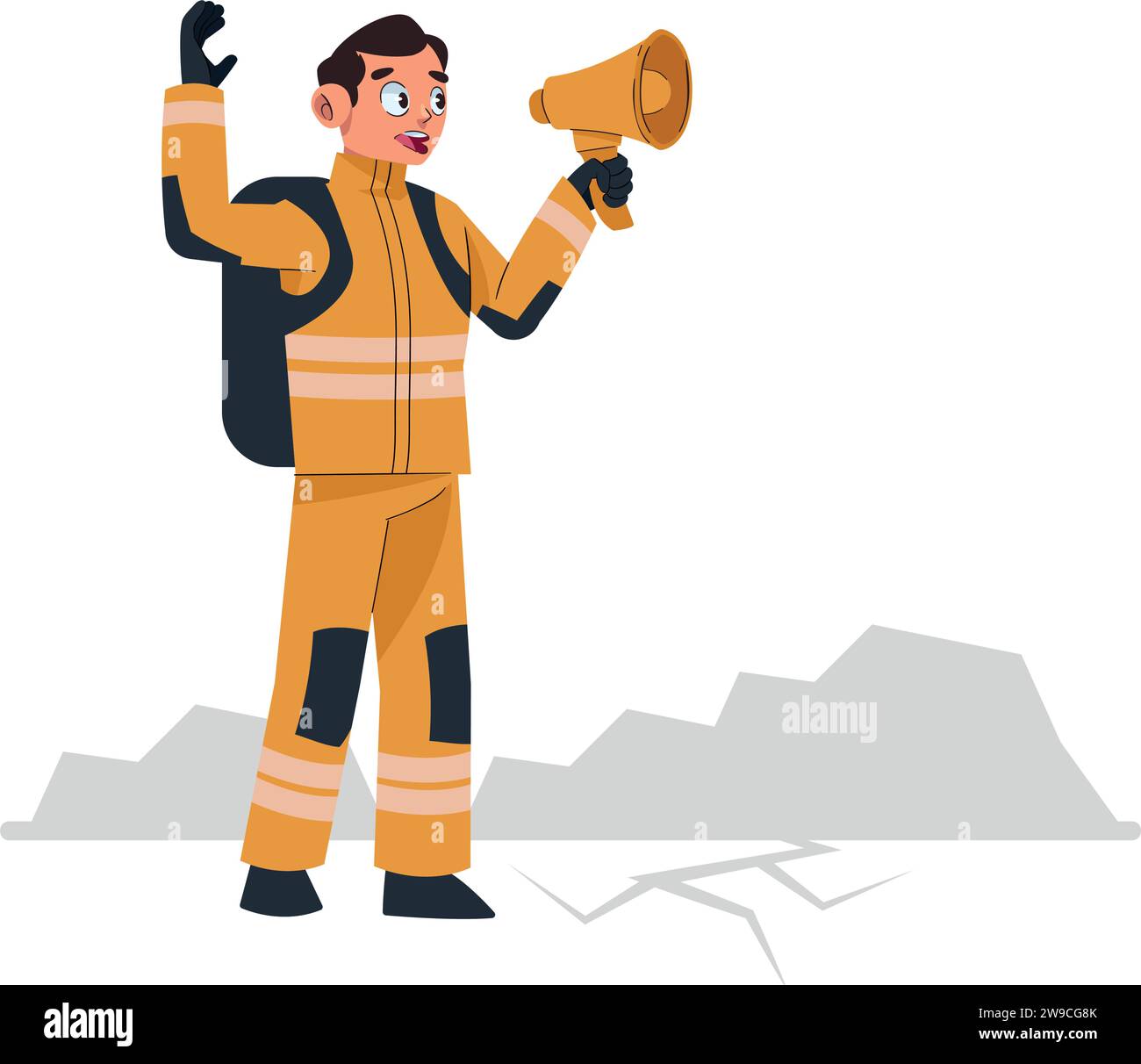 Rubble rescue uniform hi-res stock photography and images - Alamy