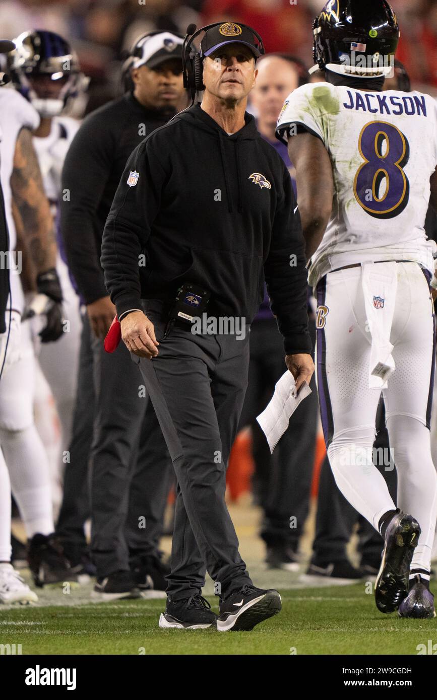John harbaugh 2023 hi-res stock photography and images - Alamy