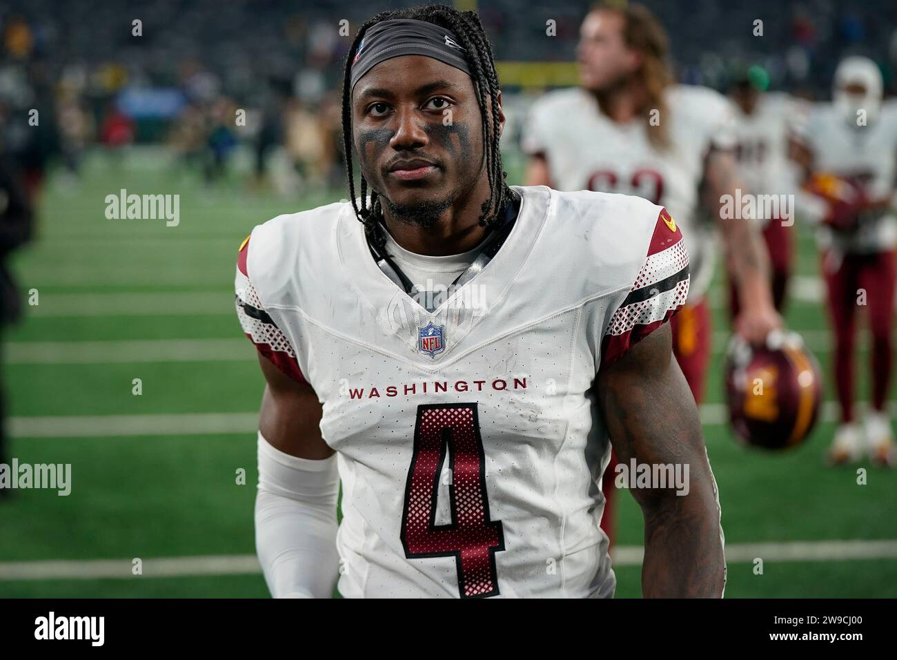 Washington Commanders wide receiver Curtis Samuel (4) after an NFL ...