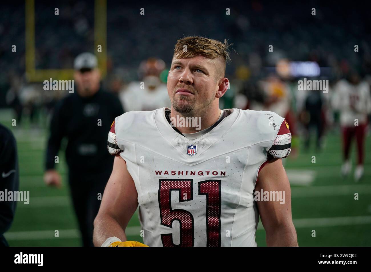 Washington Commanders linebacker David Mayo (51) after an NFL football ...