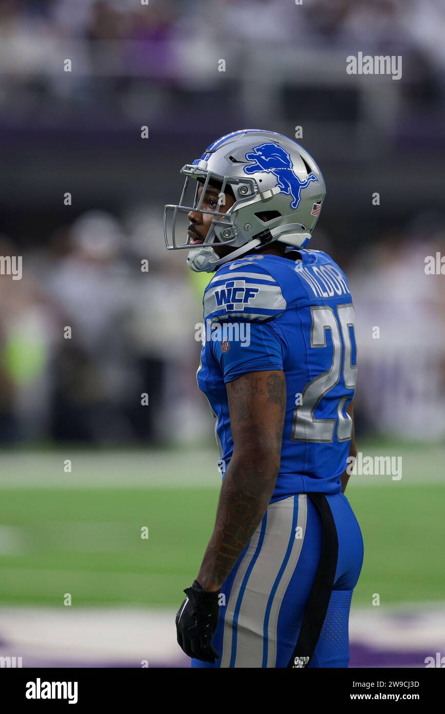 Detroit Lions cornerback Kindle Vildor (29) in action during the first ...