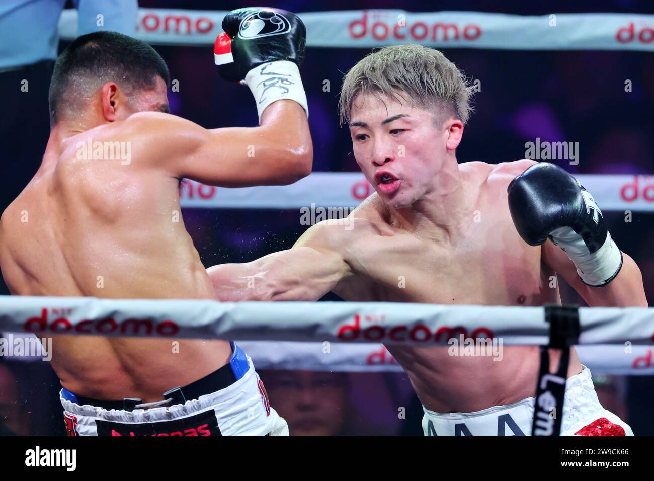 Tokyo, Japan. 26th Dec, 2023. (L-R) Marlon Tapales (PHI), Naoya Inoue (JPN) Boxing : The WBA ...