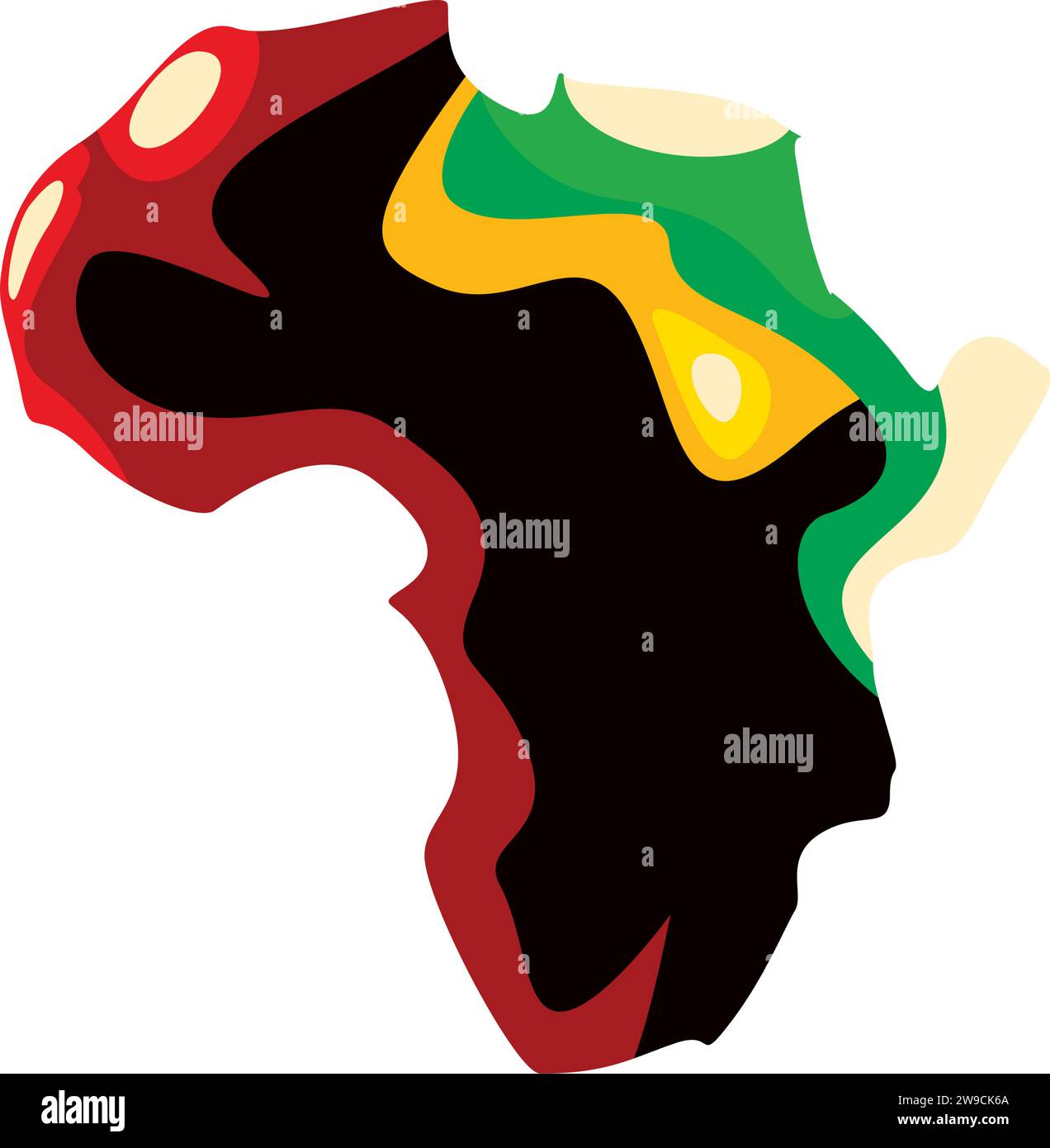 The africa cup of nations Stock Vector Images - Alamy