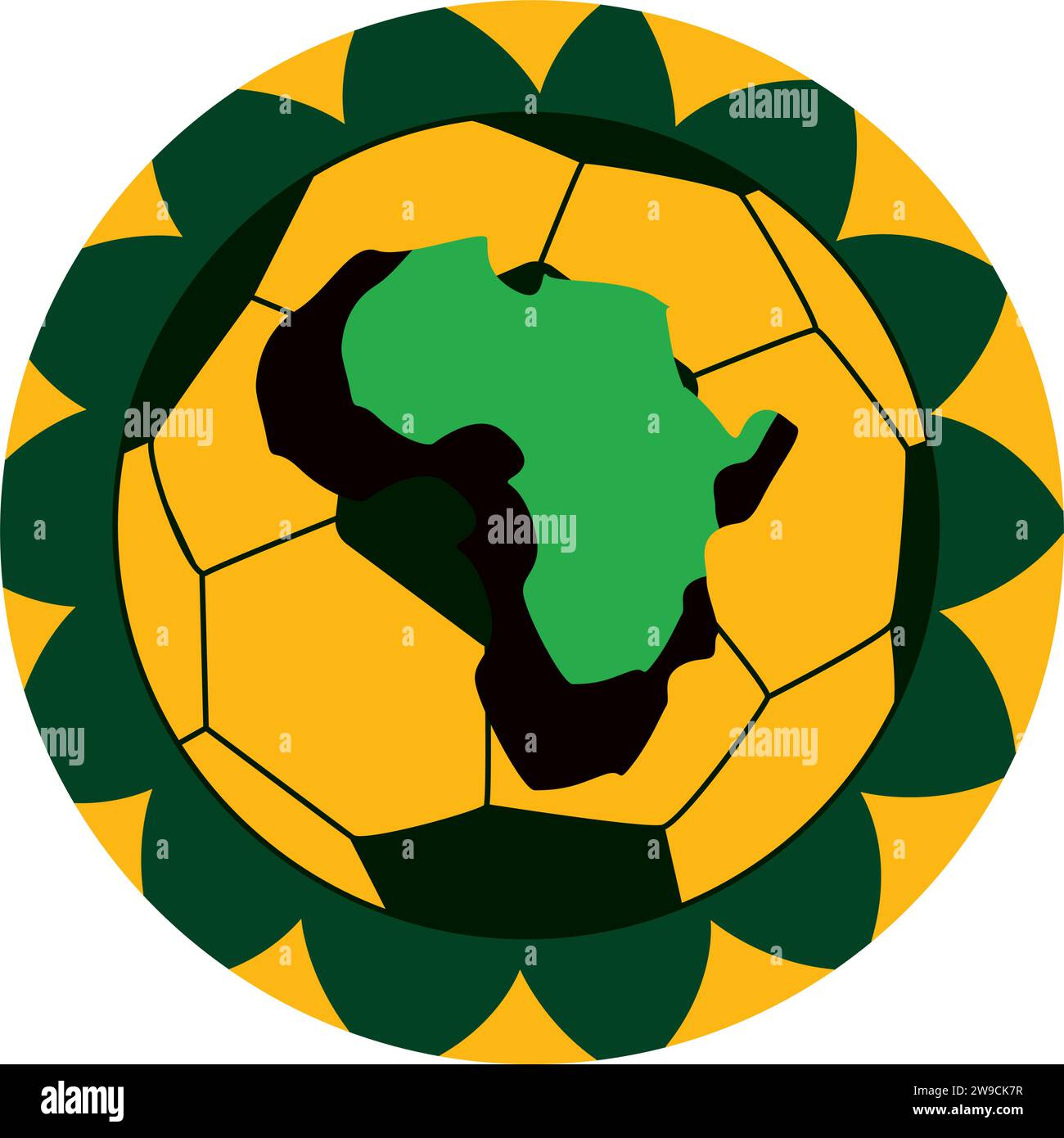 african nations cup illustration Stock Vector Image & Art - Alamy