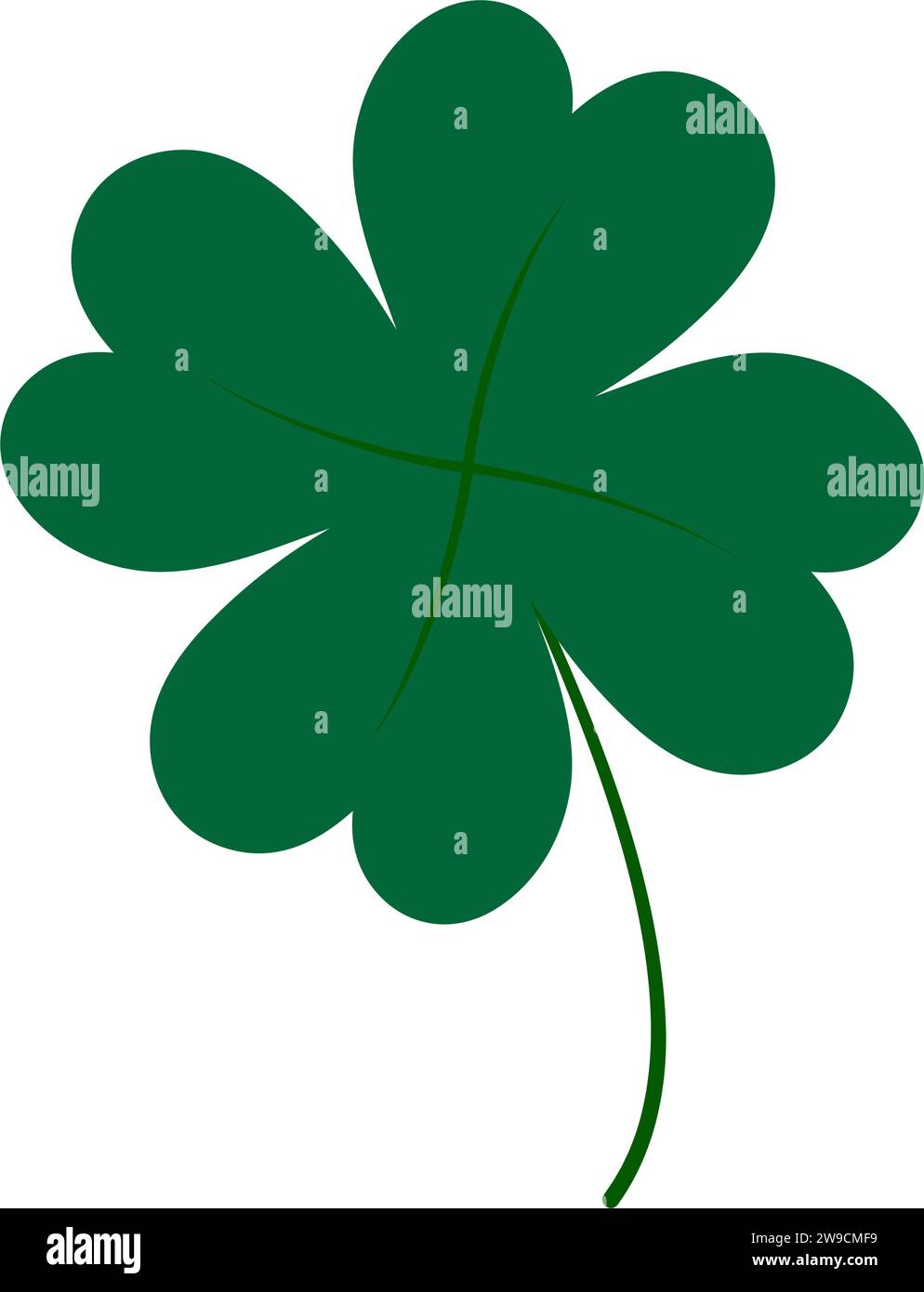 Stylized clover hi-res stock photography and images - Alamy