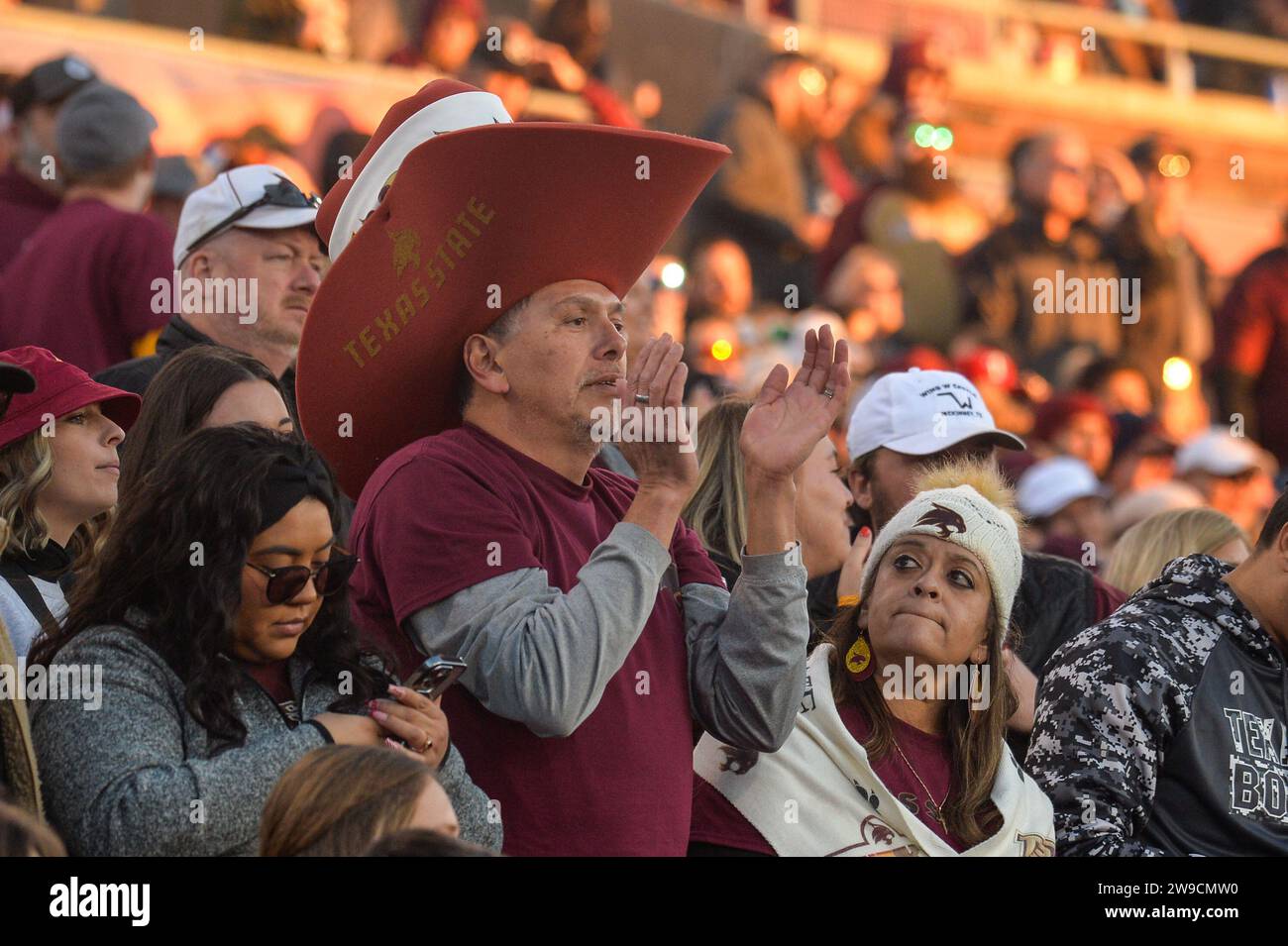 Dallas, USA. 26th Dec, 2023. December 26, 2023: Texas State Bobcats ...