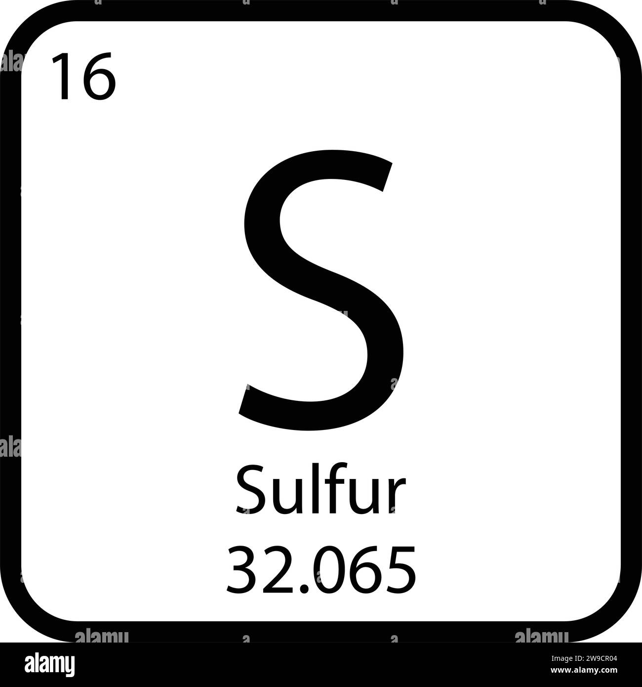 Sulfur icon vektor illustration design Stock Vector Image & Art - Alamy