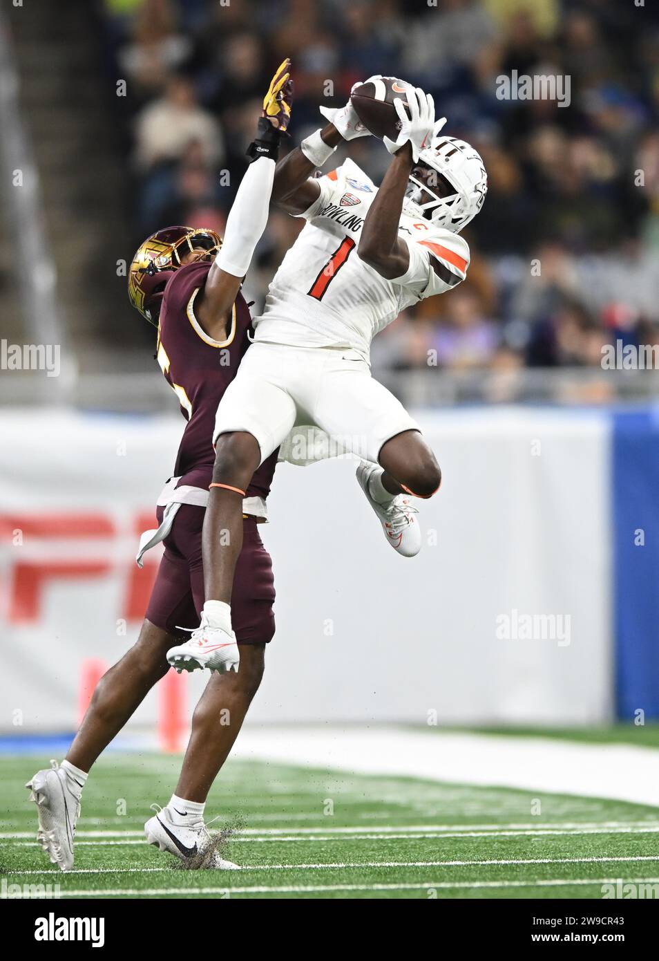 Detroit, Michigan, USA. 26th Dec, 2023. Bowling Green Wide Receiver ...