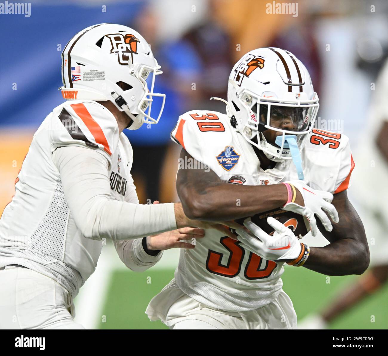 Detroit, Michigan, USA. 26th Dec, 2023. Bowling Green Running Back ...