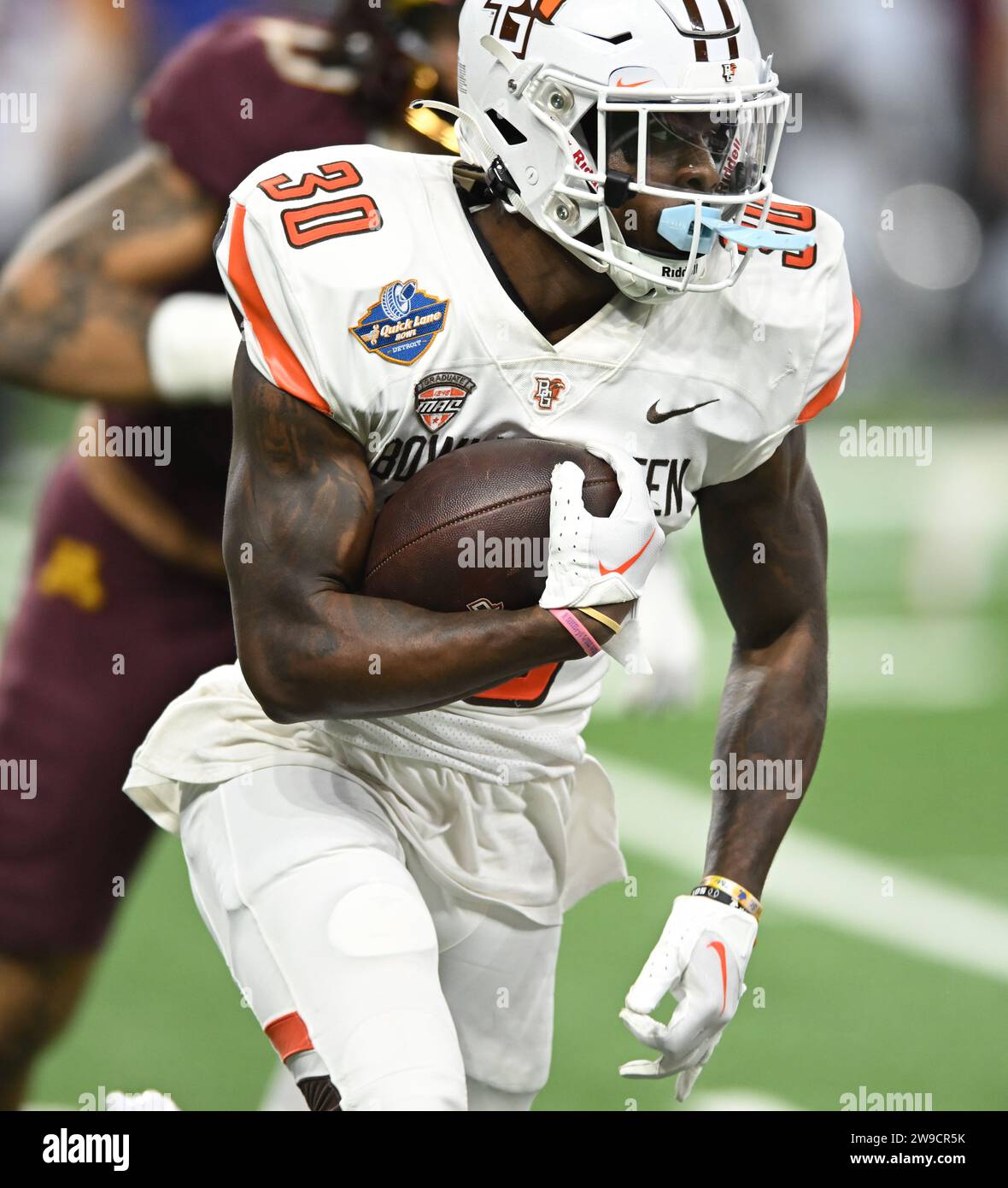 Detroit, Michigan, USA. 26th Dec, 2023. Bowling Green Running Back ...