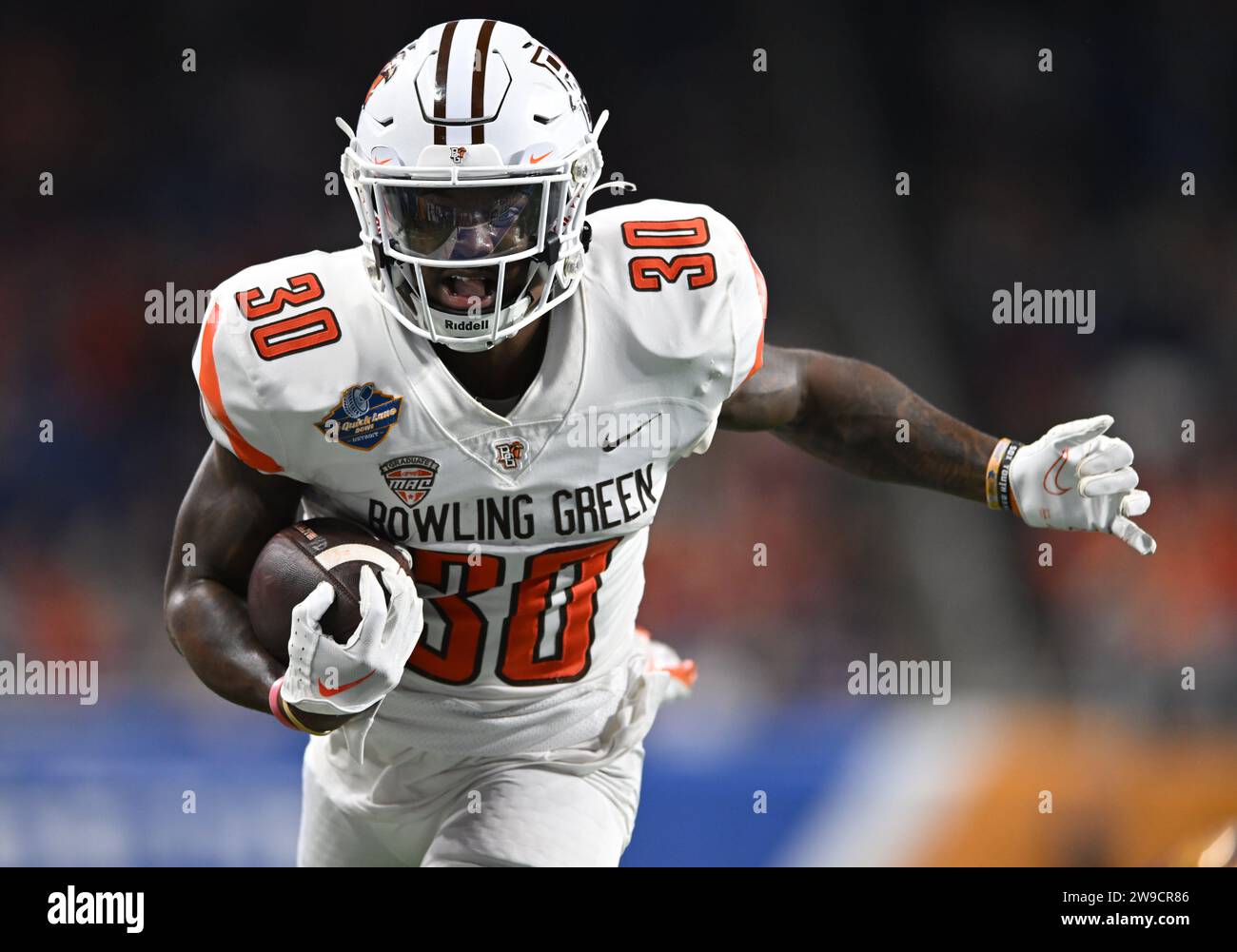 Detroit, Michigan, USA. 26th Dec, 2023. Bowling Green Running Back ...