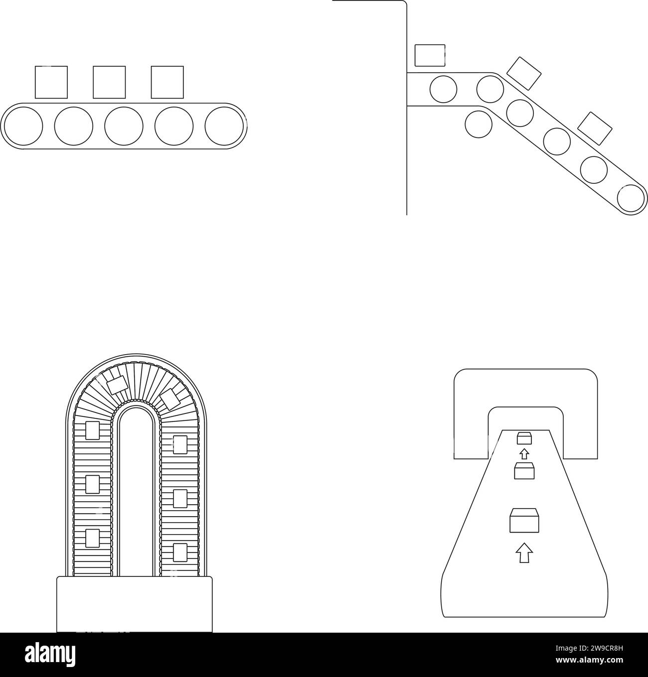 Conveyor Icon Vector Illustration Design Stock Vector Image And Art Alamy