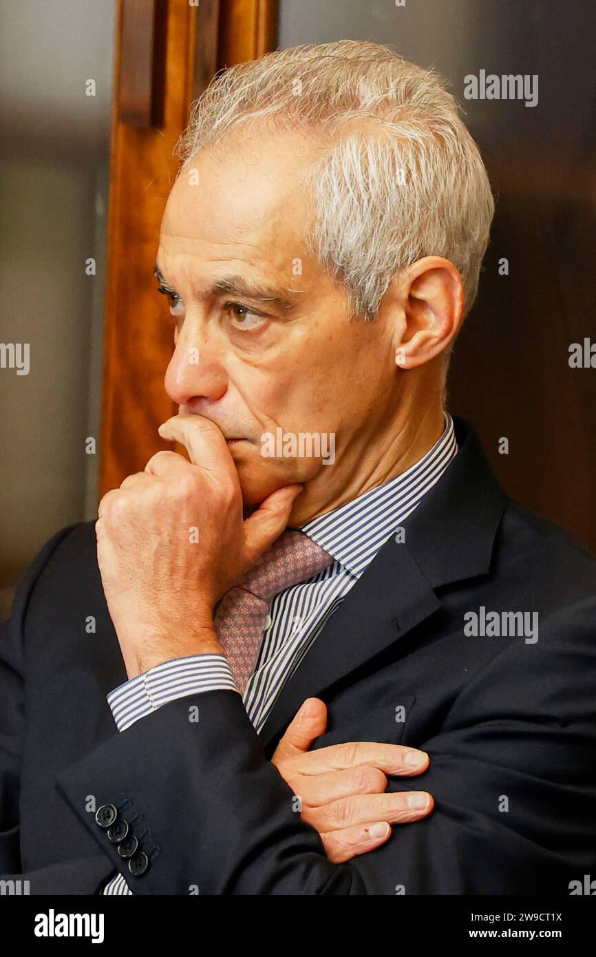 Tokyo, Japan. 27th Dec, 2023. Rahm Emanuel United States Ambassador to ...