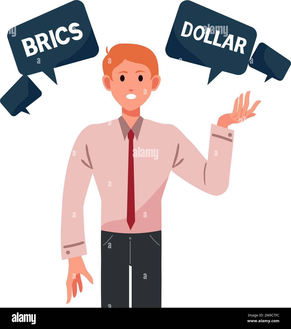 brics and dollars isolated Stock Vector Image & Art - Alamy
