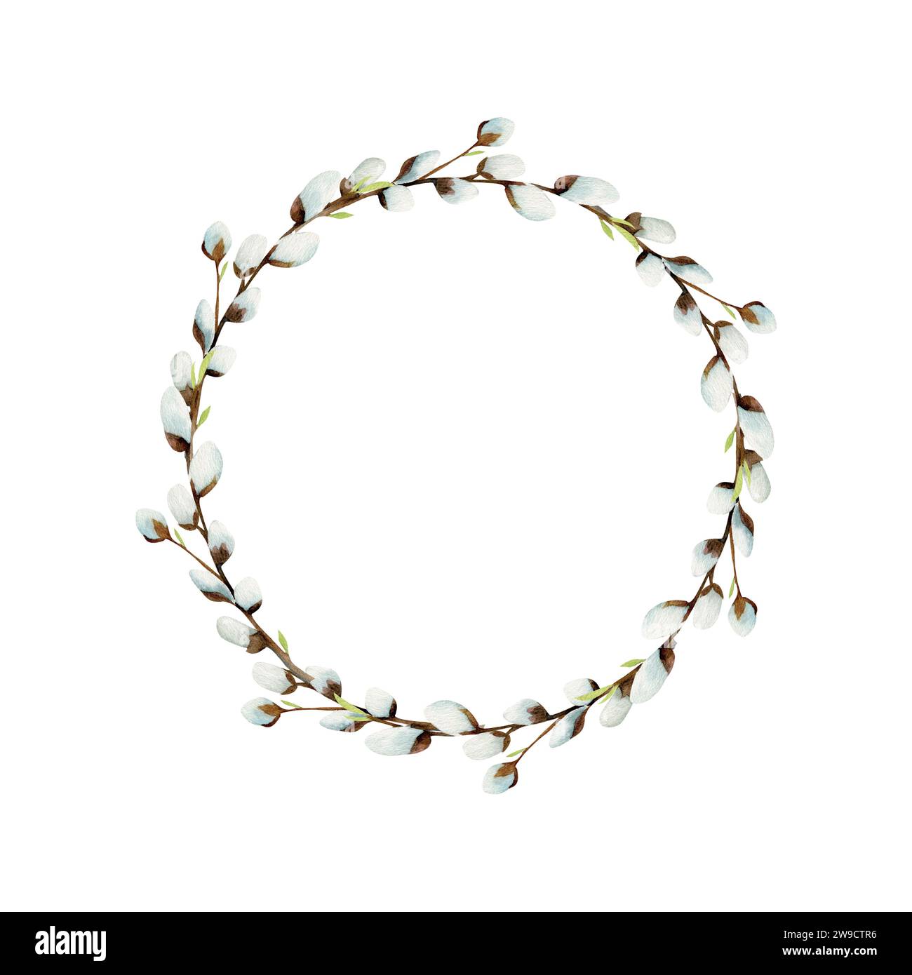Willow frame Cut Out Stock Images & Pictures - Alamy