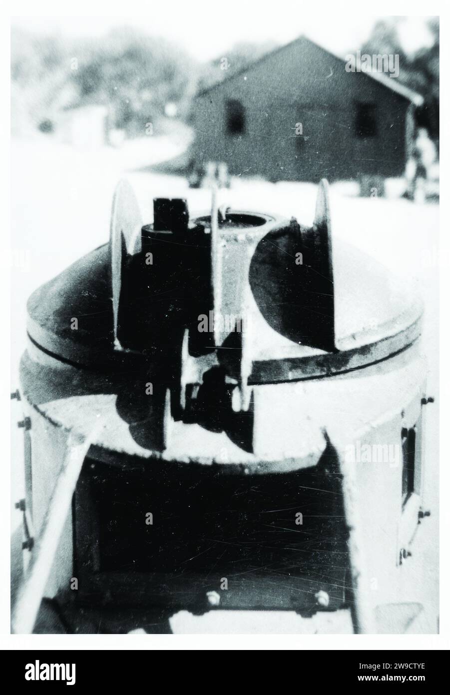 Welman 1-man mini submarine at Careening Bay Camp on Garden Island in ...