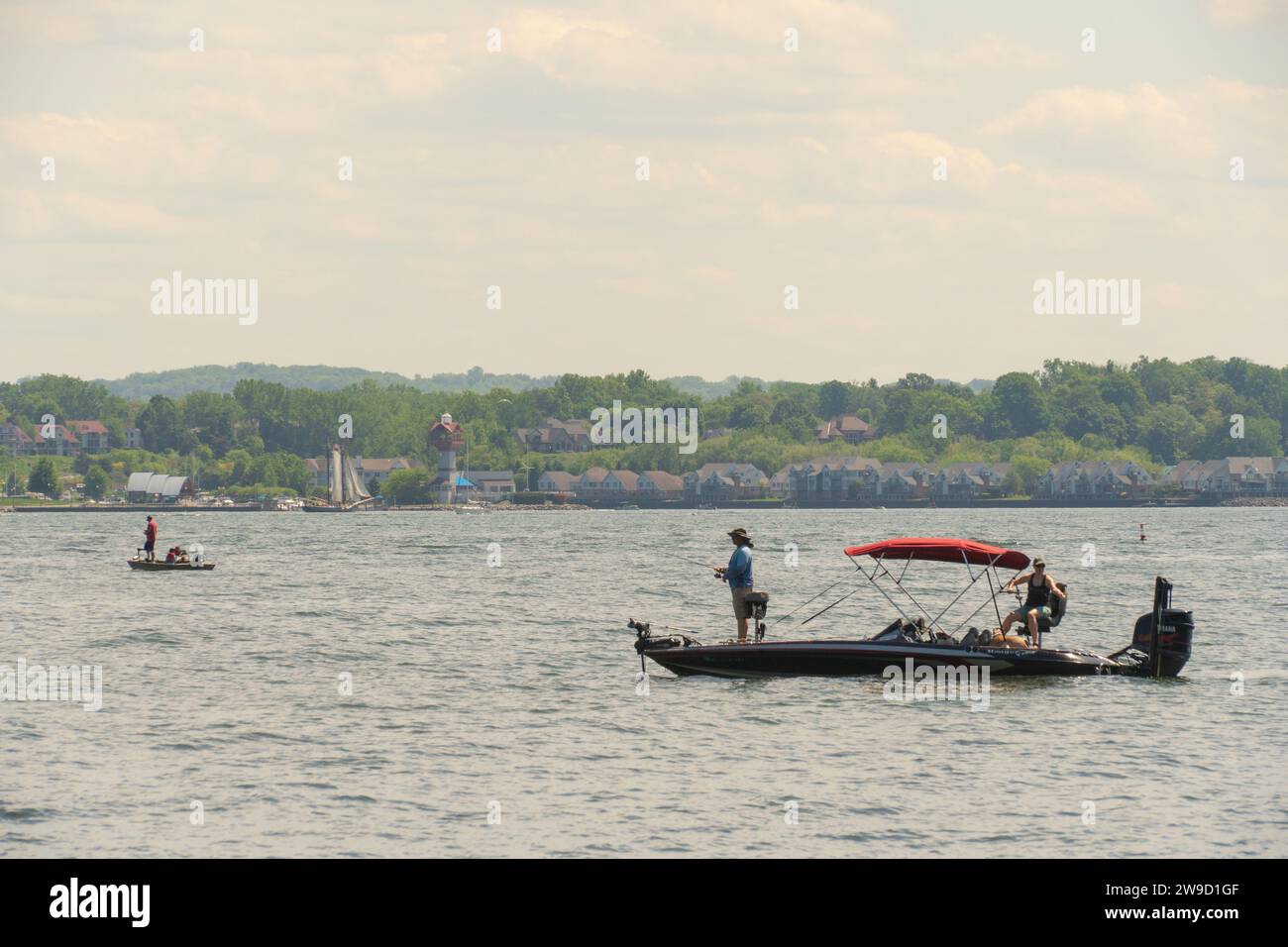 View of Lake Erie at Presque Isle State Park, Erie, PA Stock Photo - Alamy