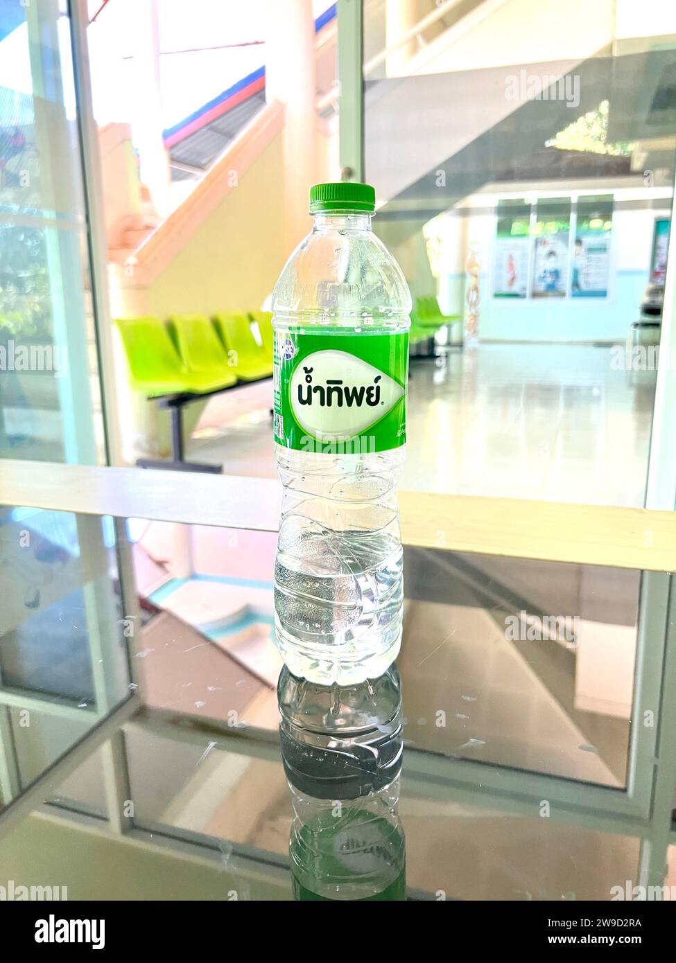 Namthip drinking water , 28 December 2023 , Buriram Thailand Stock ...