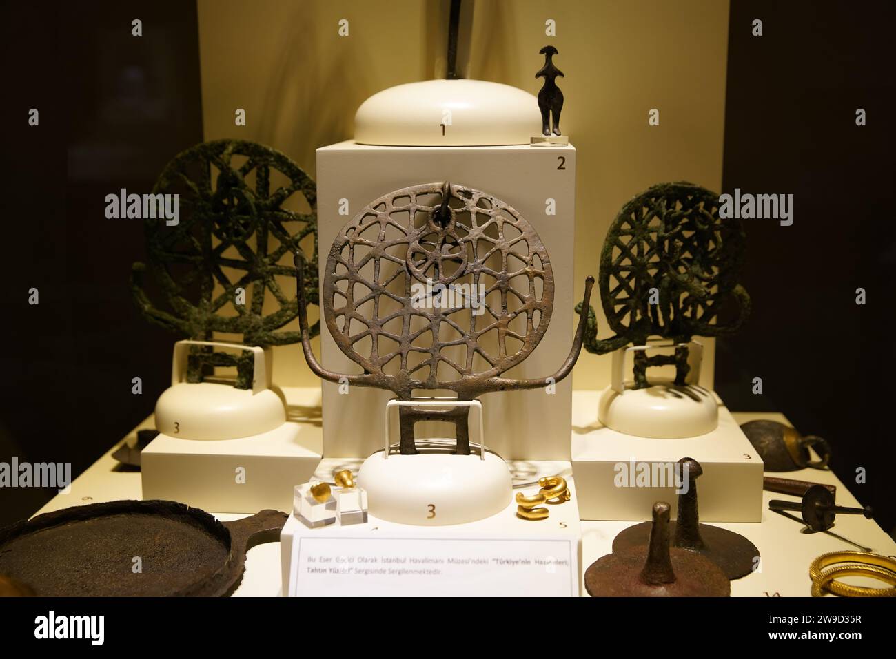 Hittite Sun Course in Museum of Anatolian Civilizations, Ankara City ...