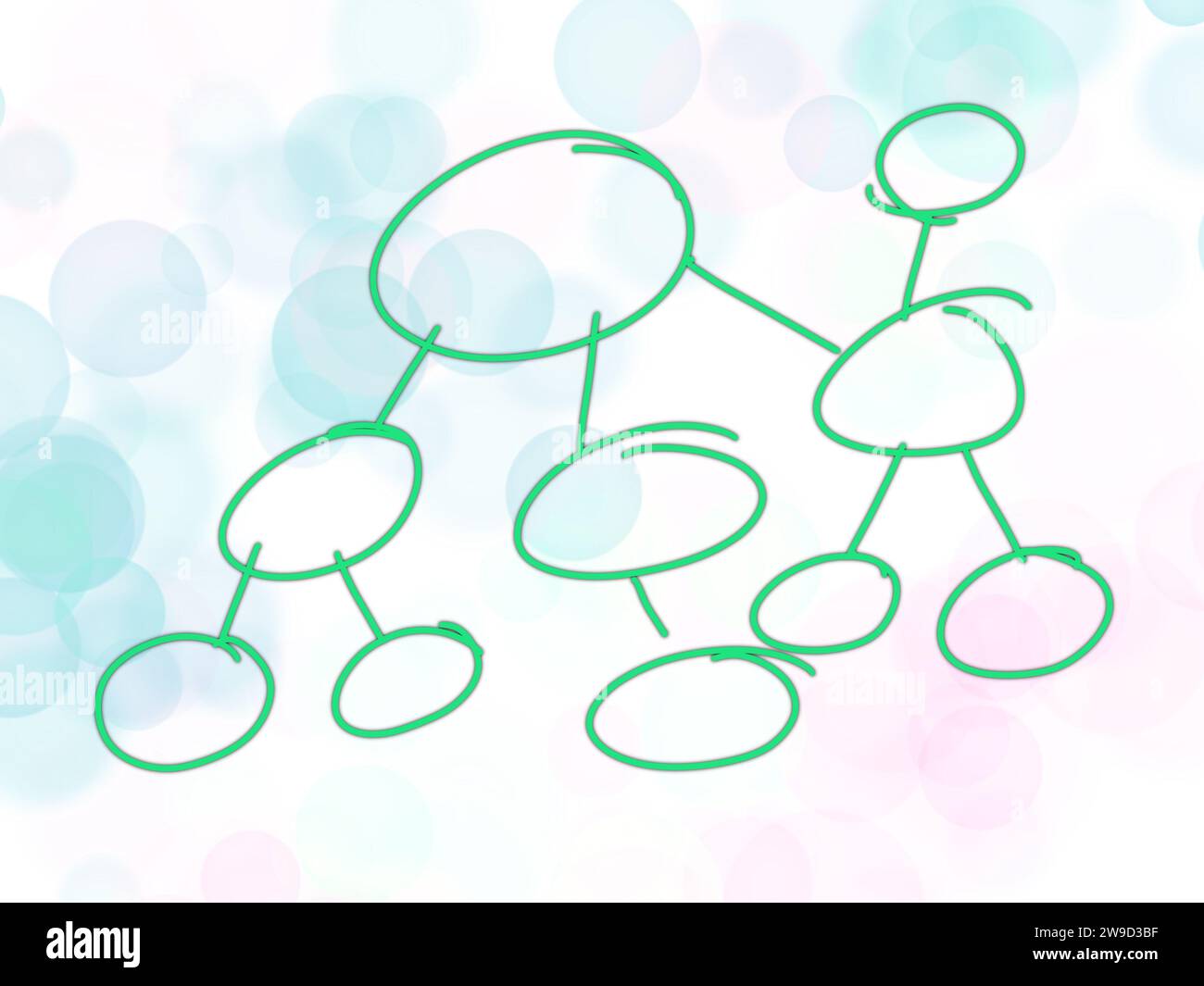 Mind mapping bright design colors for presentations, work plans , note ...