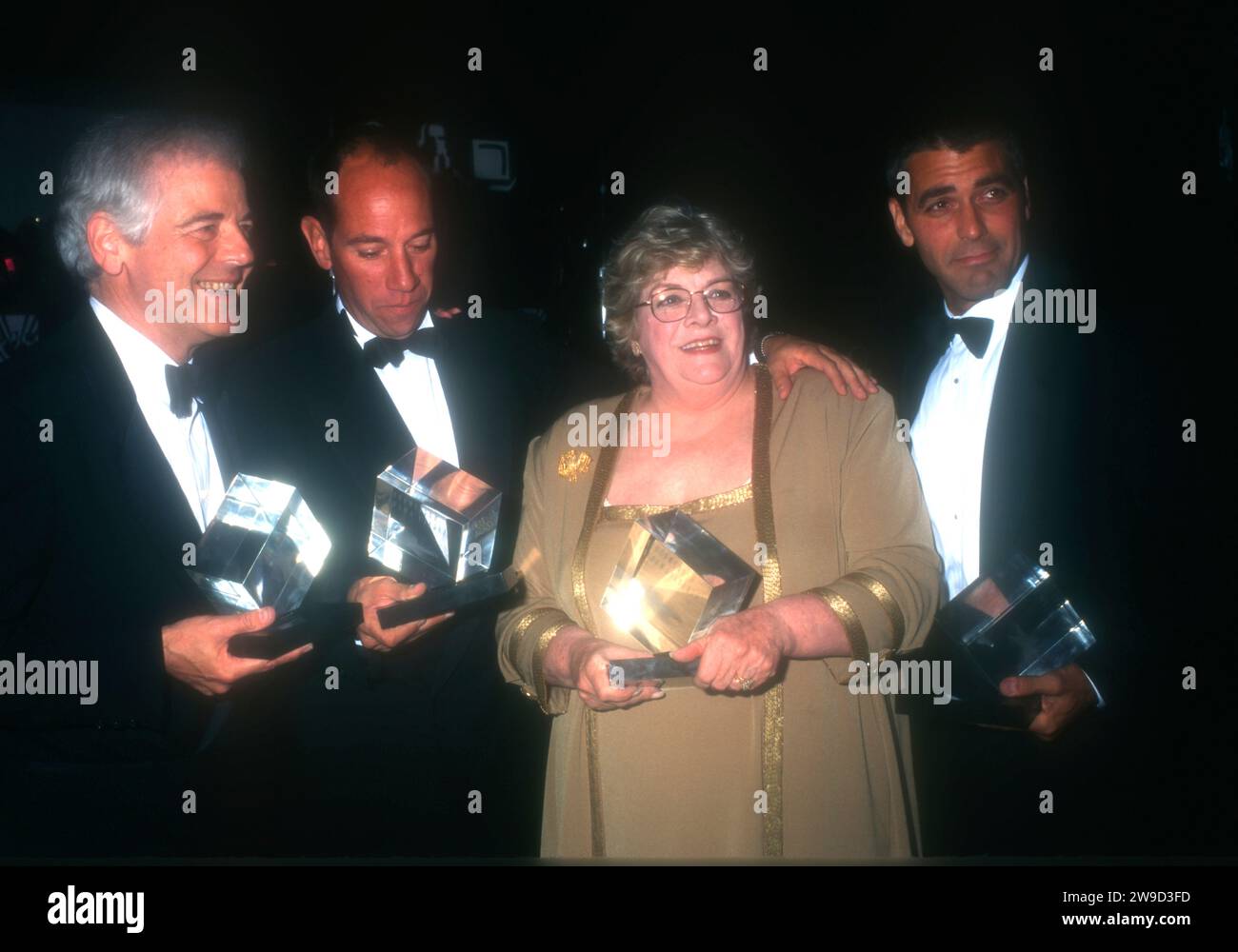 Hollywood, California, USA 5th October 1996 (L-R) Journalist Nick ...