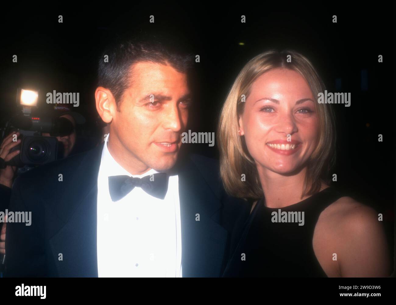 Hollywood, California, USA 5th October 1996 (L-R) Actor George Clooney ...