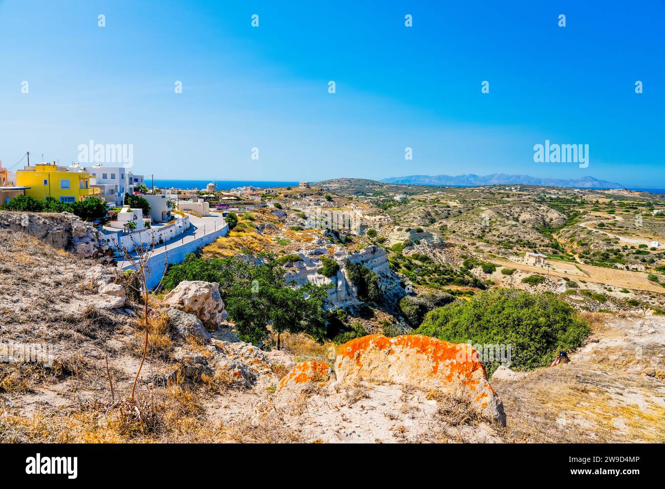 Landscape on the Greek island of Kos Stock Photo - Alamy
