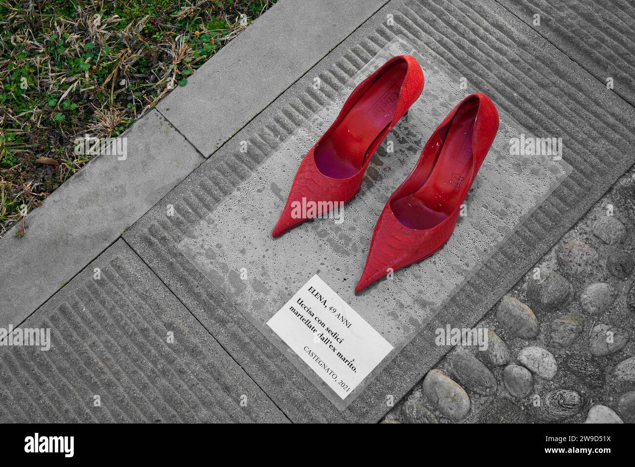 Cazzago (Bs), scarpette rosse, testimonianza e simbolo contro la ...