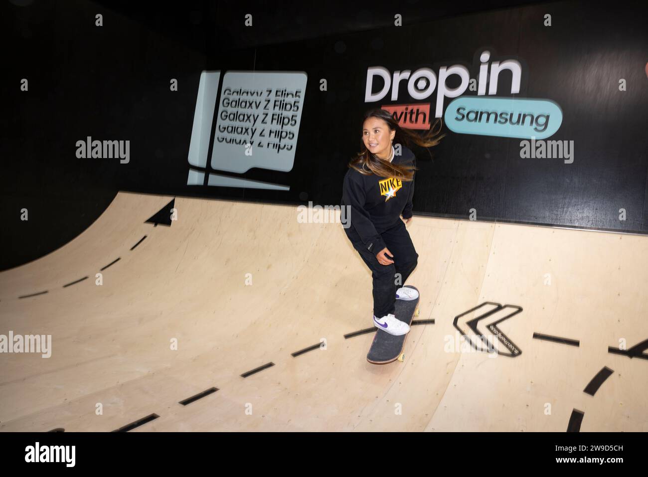 Sky Brown, professional skateboarder and surfer, won the bronze medal ...