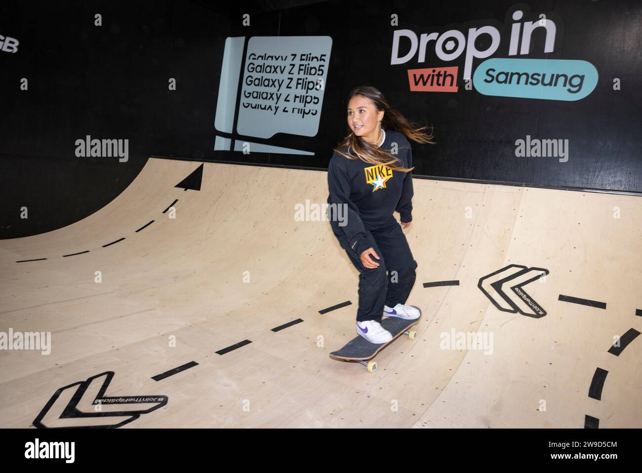 Sky Brown, professional skateboarder and surfer, won the bronze medal ...