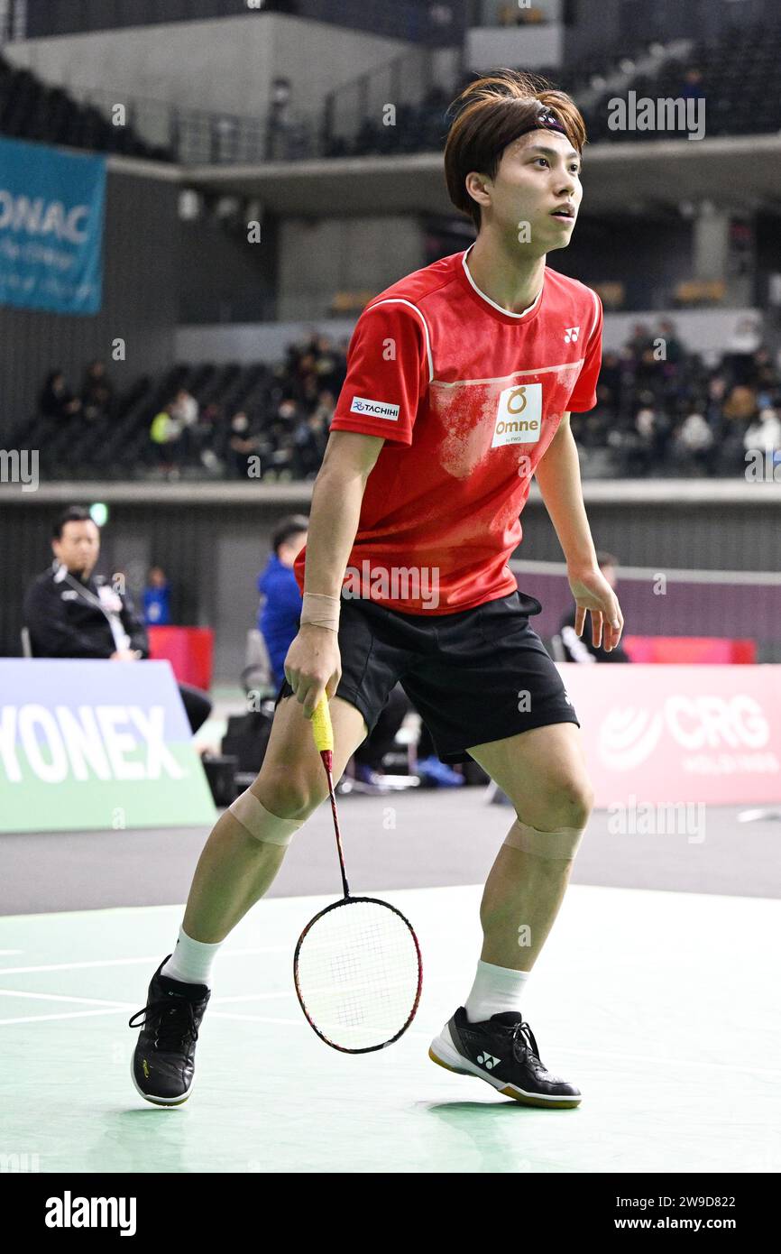 Kodai Naraoka, DECEMBER 27, 2023 - Badminton : All Japan Badminton ...