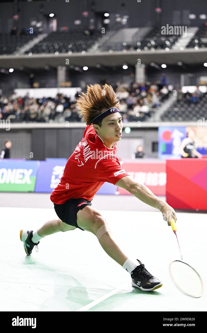 Kodai Naraoka, DECEMBER 27, 2023 - Badminton : All Japan Badminton ...