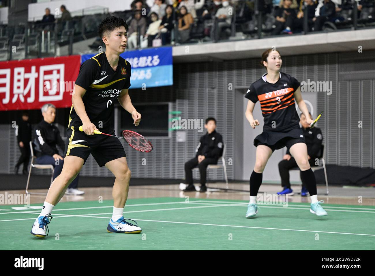 Yuichi Shimogami & Sayaka Hobara DECEMBER 27, 2023 - Badminton : All ...