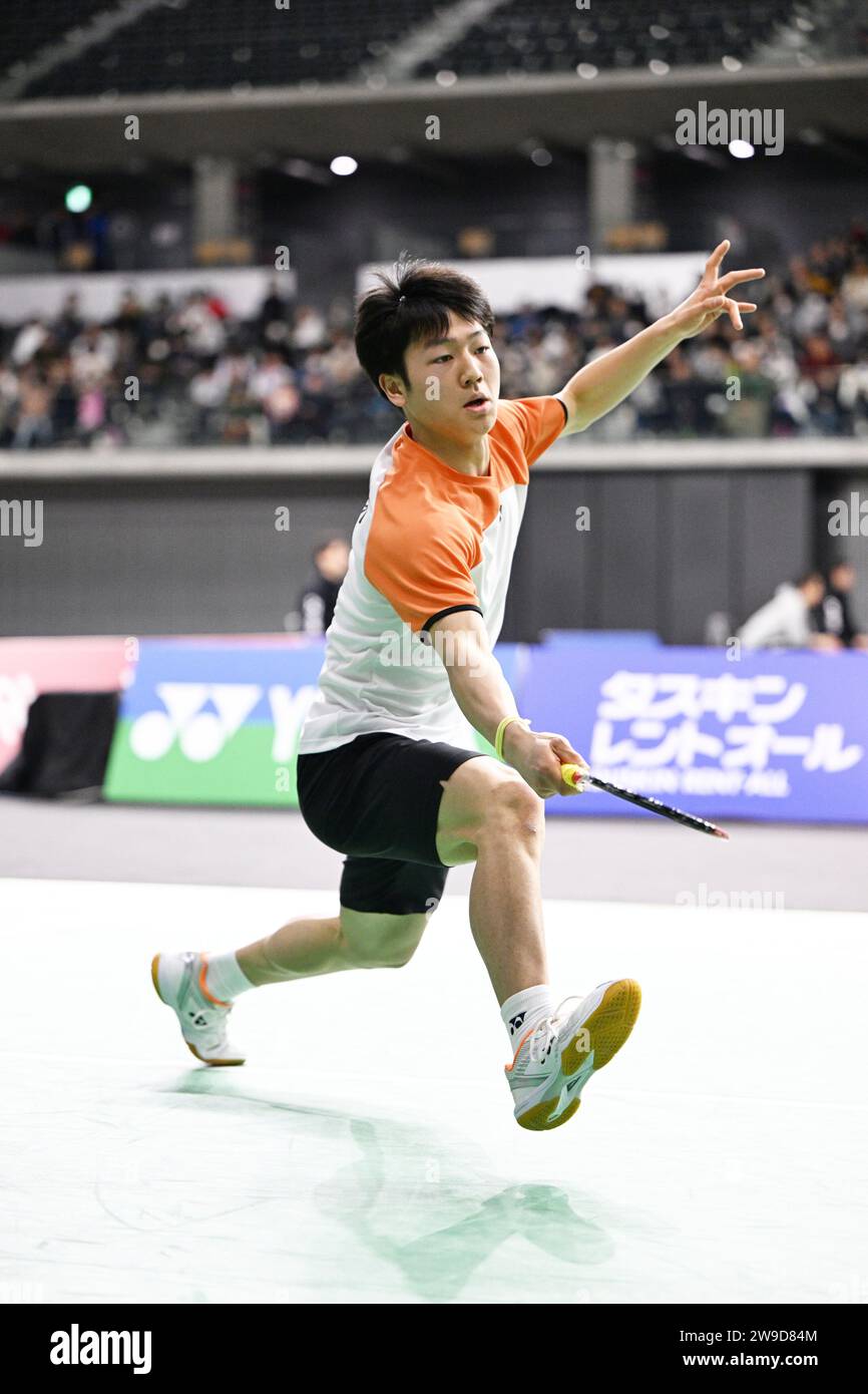 Musashino Forest Sport Plaza, Tokyo, Japan. 27th Dec, 2023. Yudai Okimoto, DECEMBER 27, 2023 ...