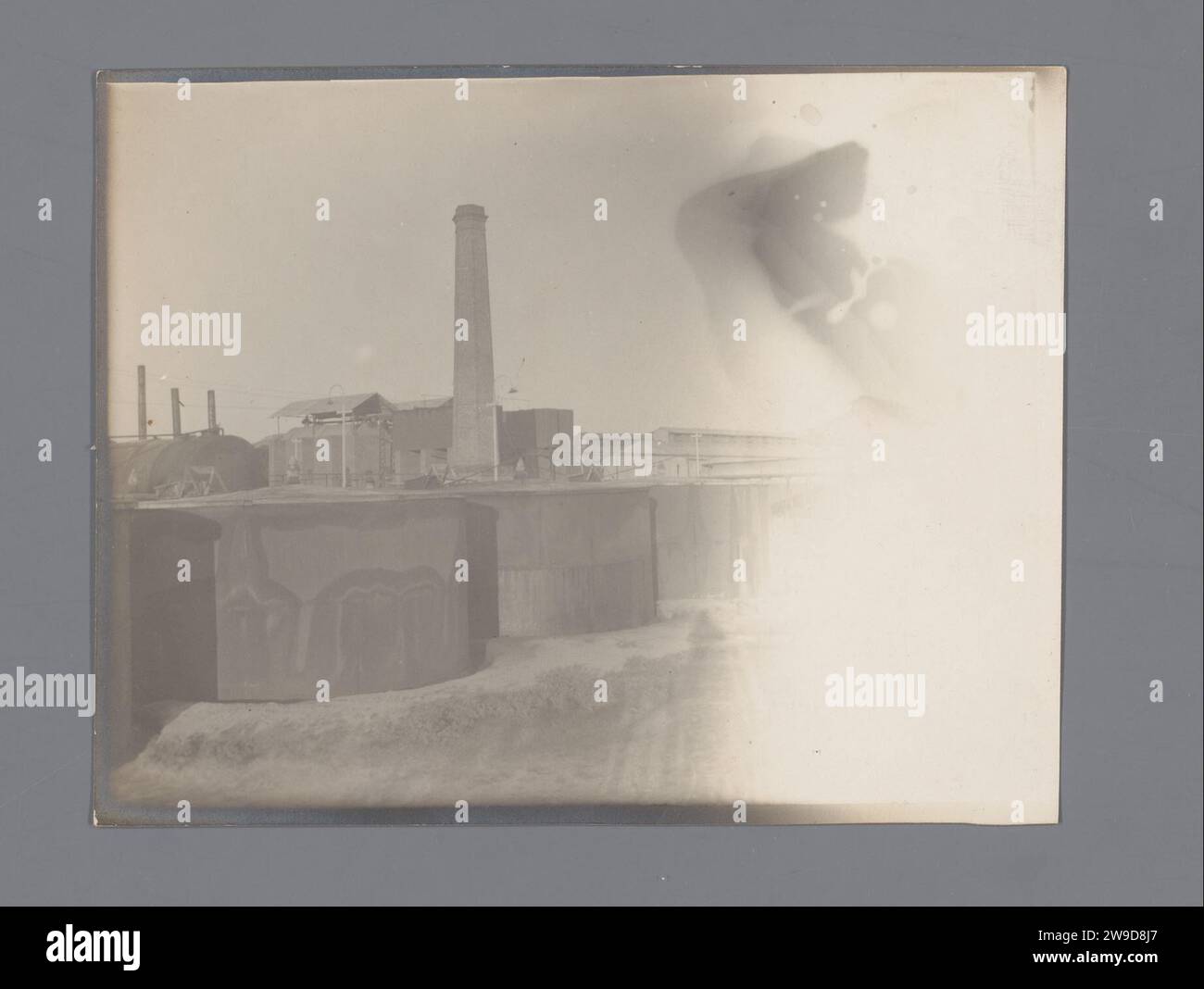 View of a factory, South-East Asia, 1907 photograph southeast Asia ...