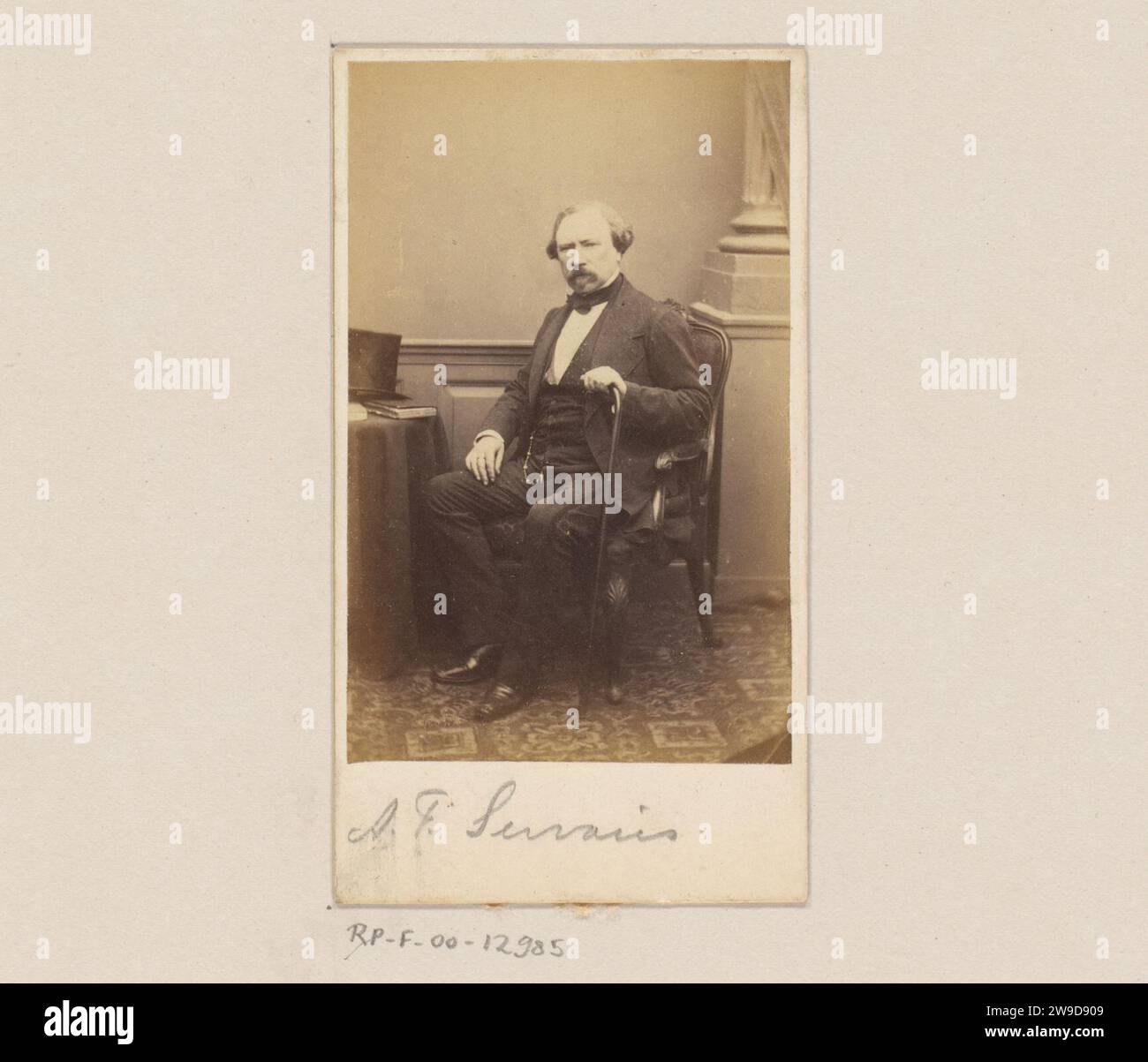 Portrait of Adrien -François Servais, Maurits Verveer (attributed to ...