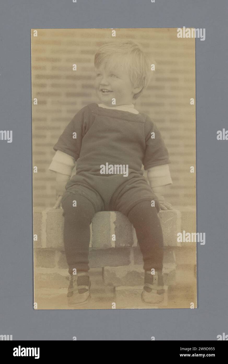 Portrait of an unknown boy, Johannes Diderik van der Waals (1873-1971 ...