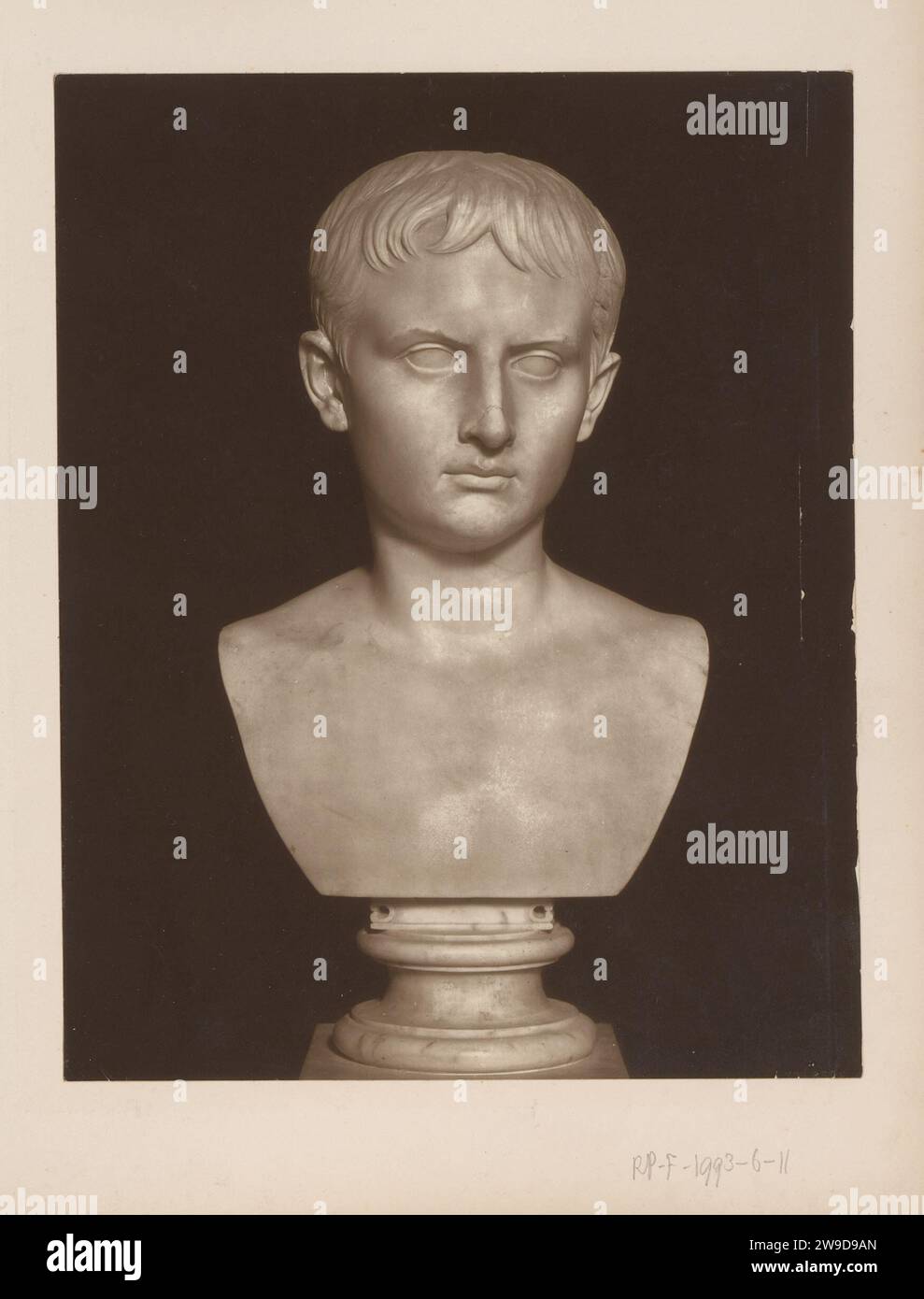 Buste of a young man, James Anderson, After Anonymous, c. 1857 - c ...