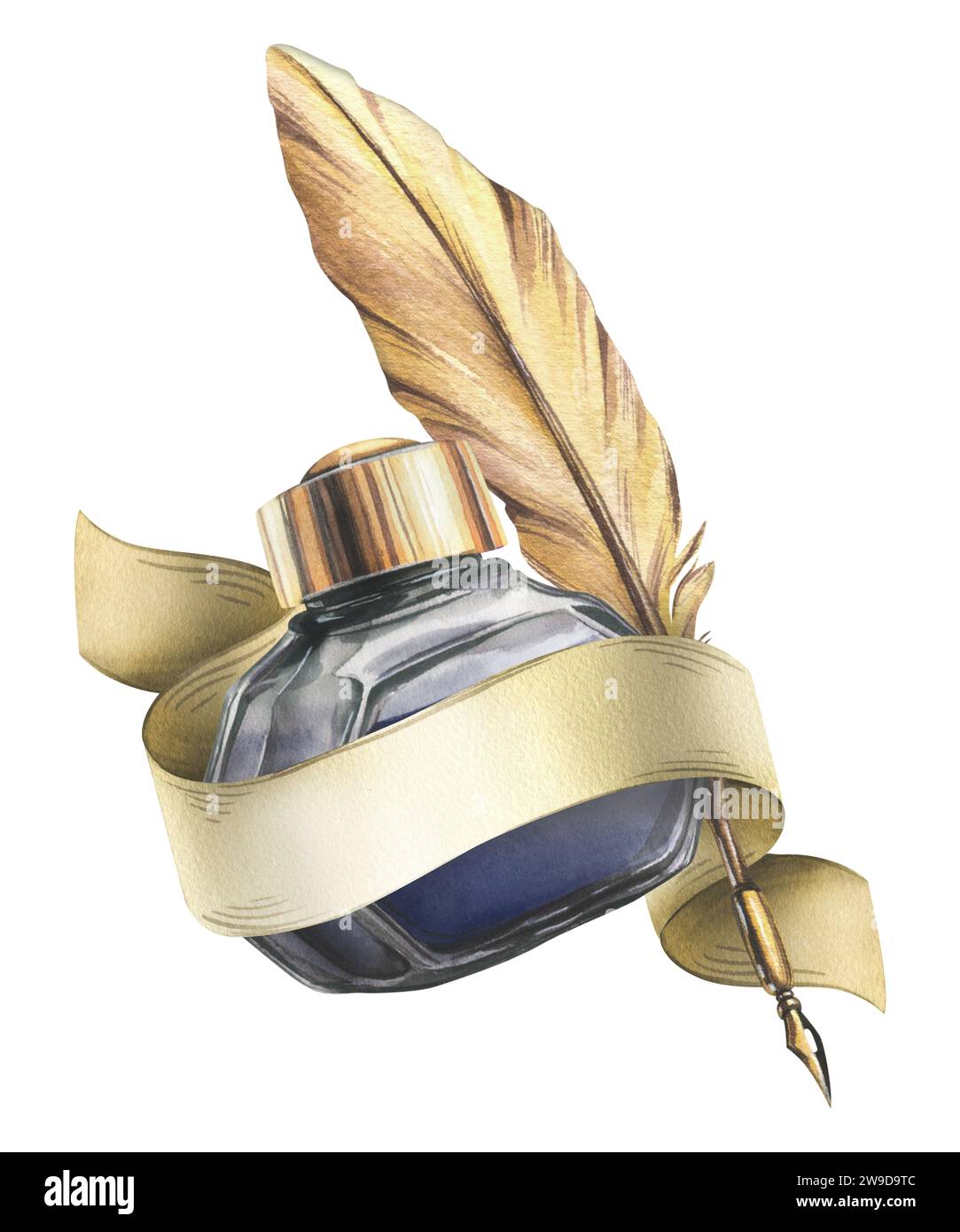 Ink gold text on Cut Out Stock Images & Pictures - Alamy