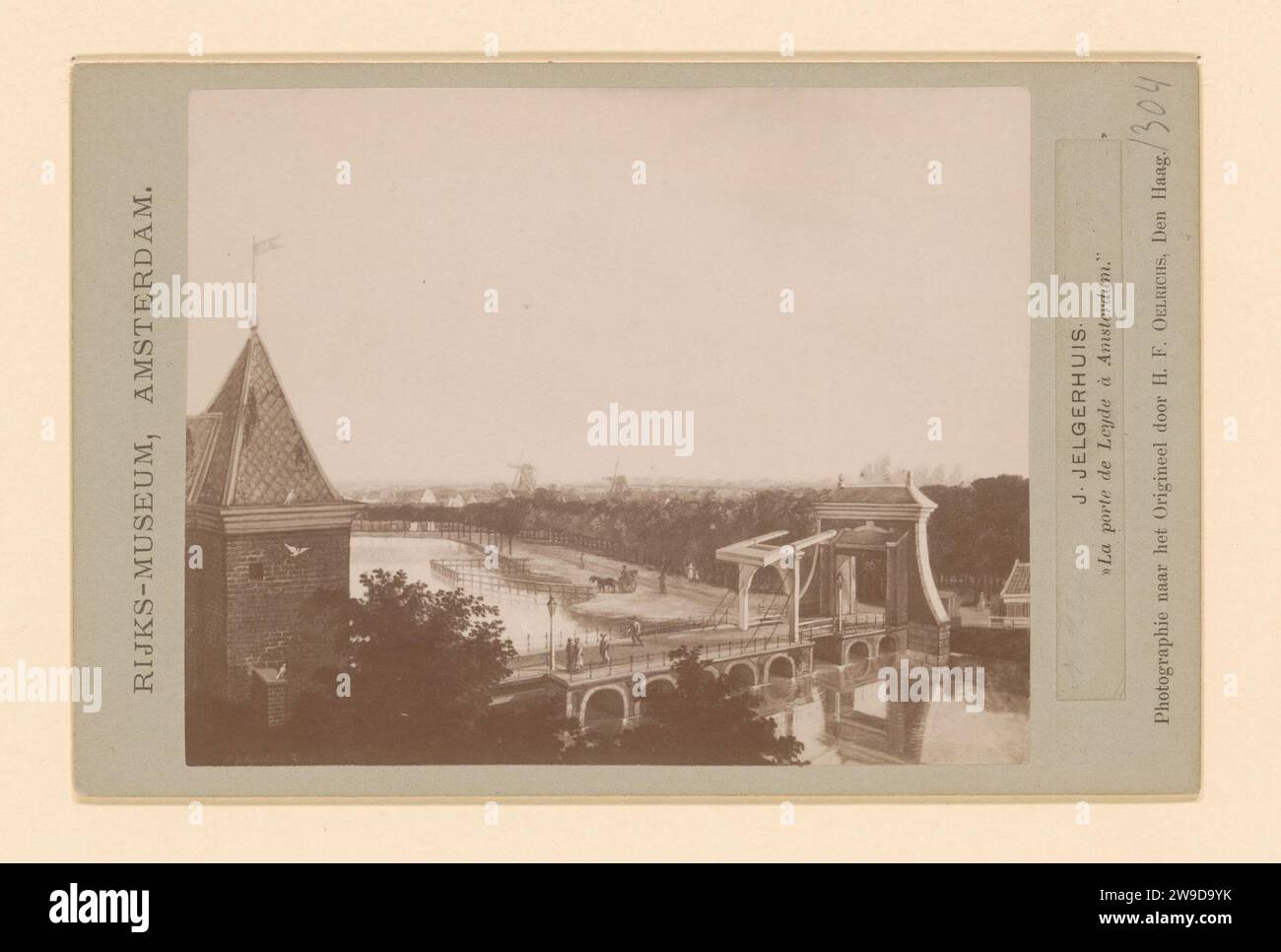 Photo production of the Amsterdam Buitensingel at the Leidse Poort by ...